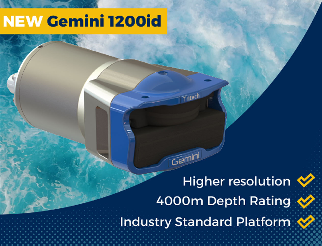 Multibeam Imaging Sonar Gemini 1200is - Tritech